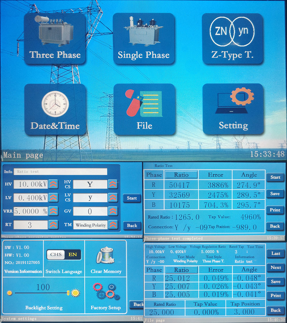 Transformer Turns Ratio Tester-TTR Meter - HVTestPro